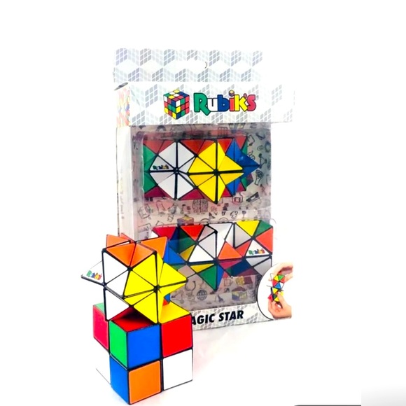 Rubik’s Cube | Toys | Nwt Nib Rubiks Cube Magic Star 2 Pack Puzzle Game ...
